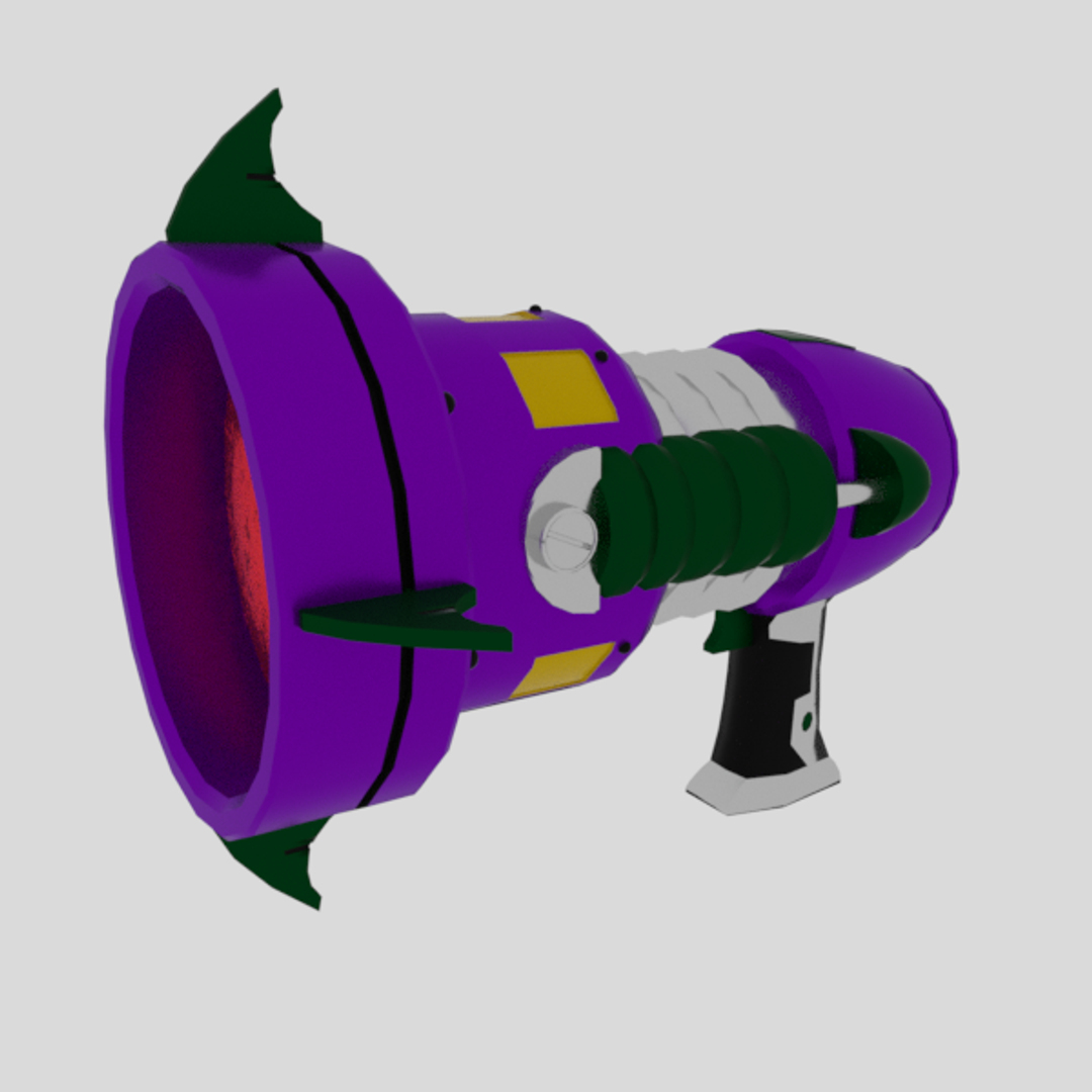 Blender Guns 3D Model - TurboSquid 1170890