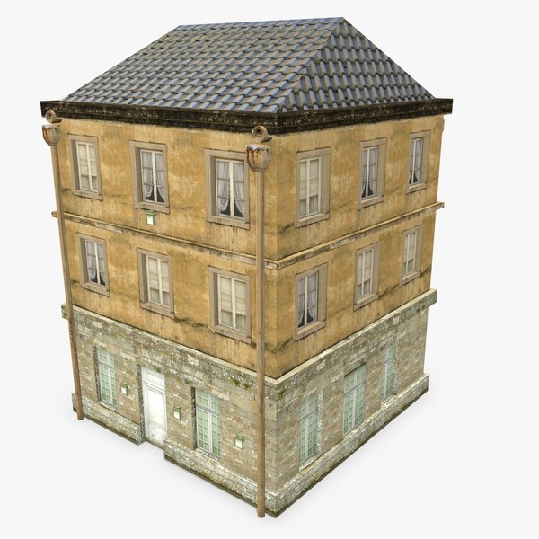 3d model photorealistic building apartment 8