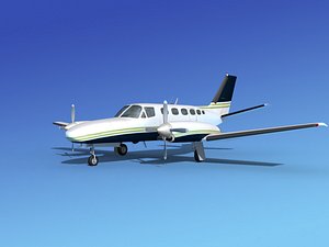 Cessna 441 3D Models for Download | TurboSquid