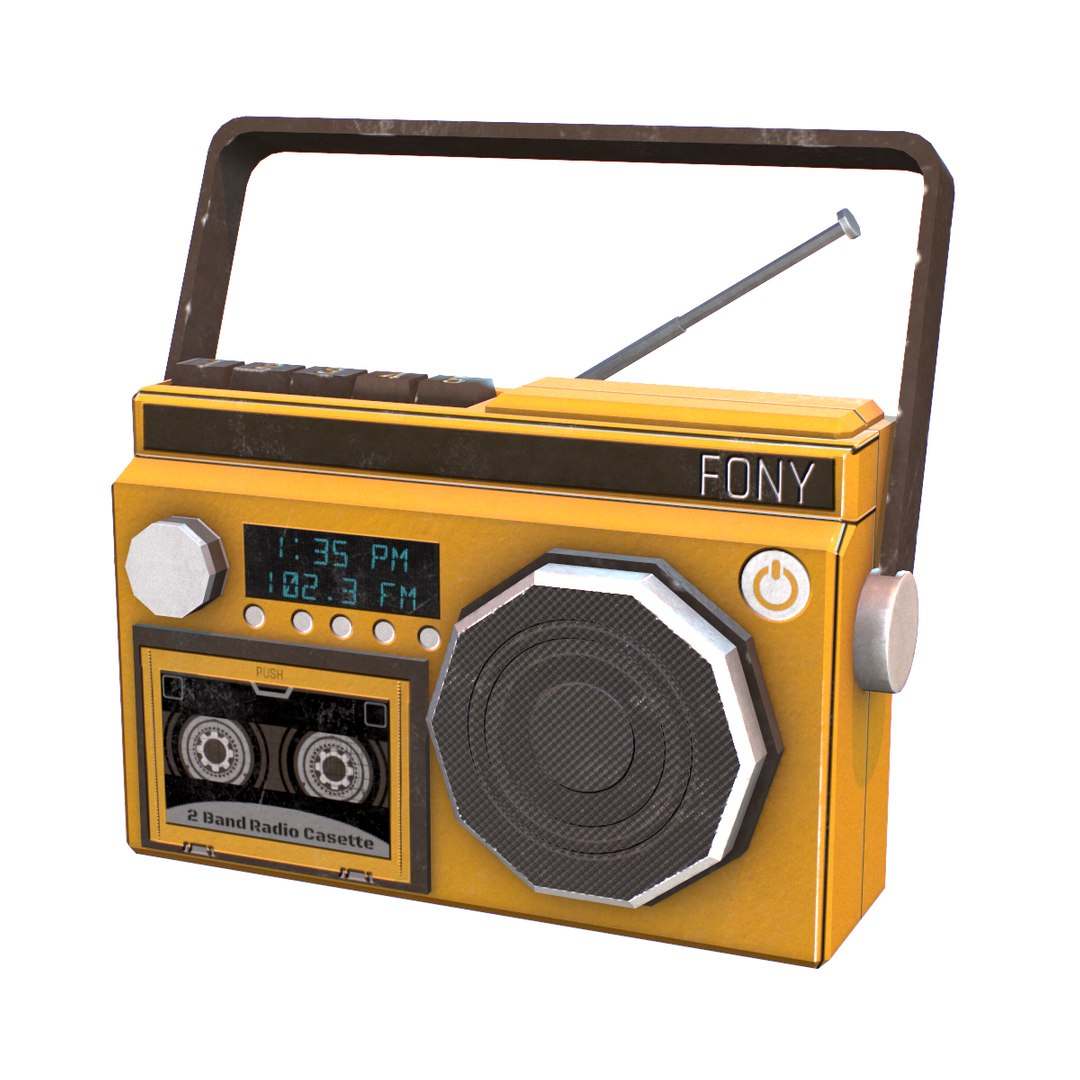 Radio - 3D Prop 3D - TurboSquid 1804364