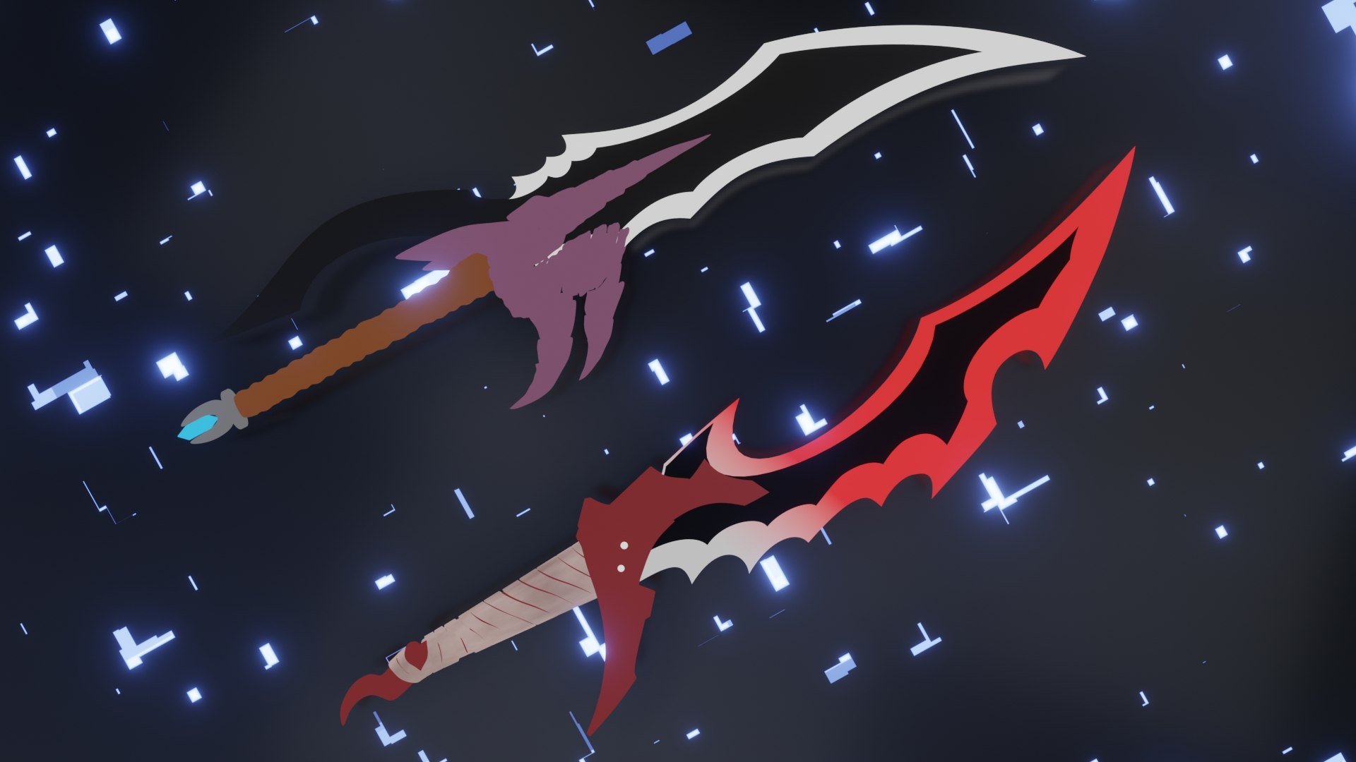 3D Knight Slayer And Kasakas Fang - TurboSquid 2218703