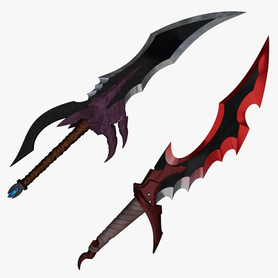 3D Knight Slayer And Kasakas Fang - TurboSquid 2218703