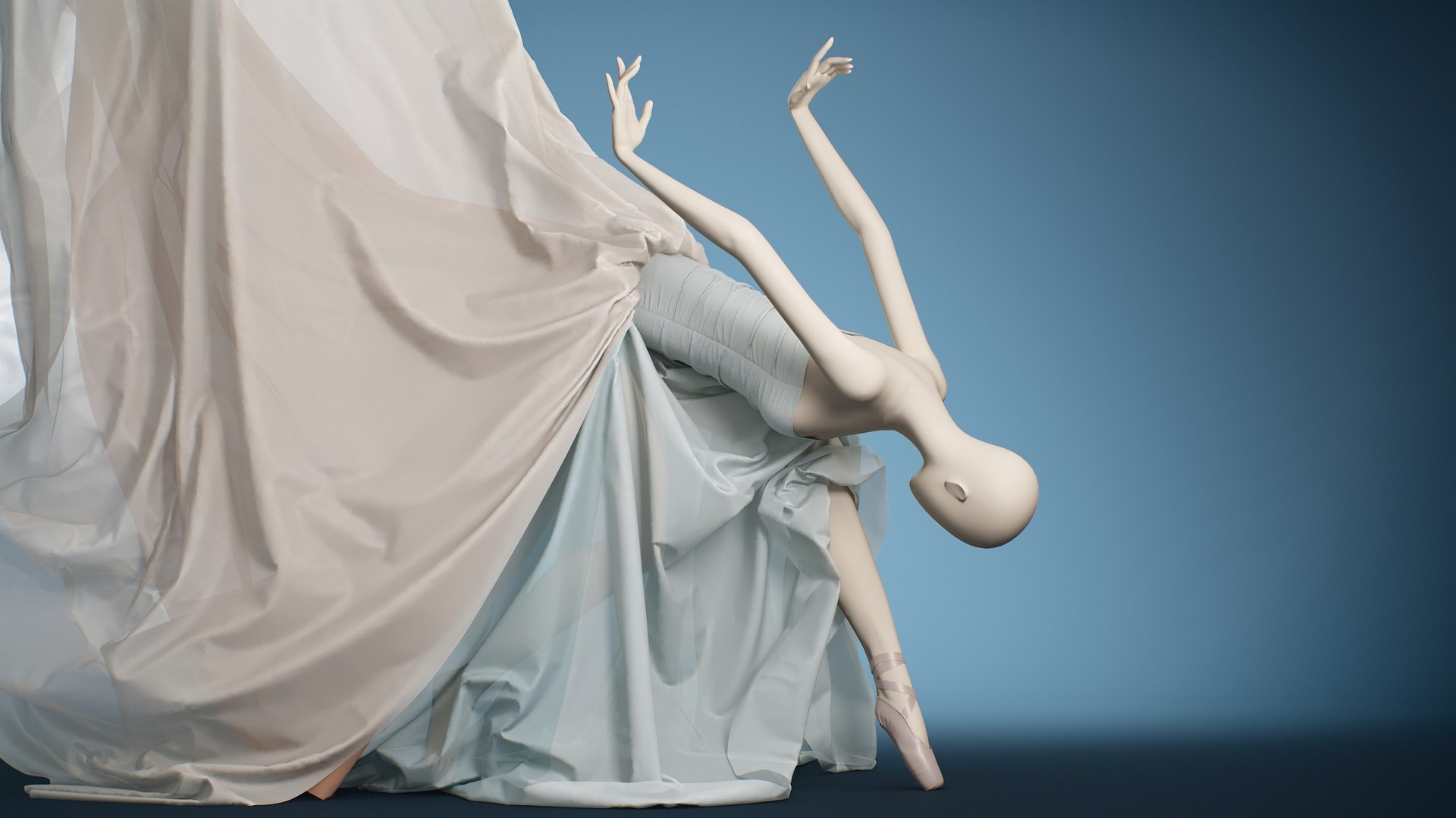 3D Ballerina 04 - TurboSquid 1825491