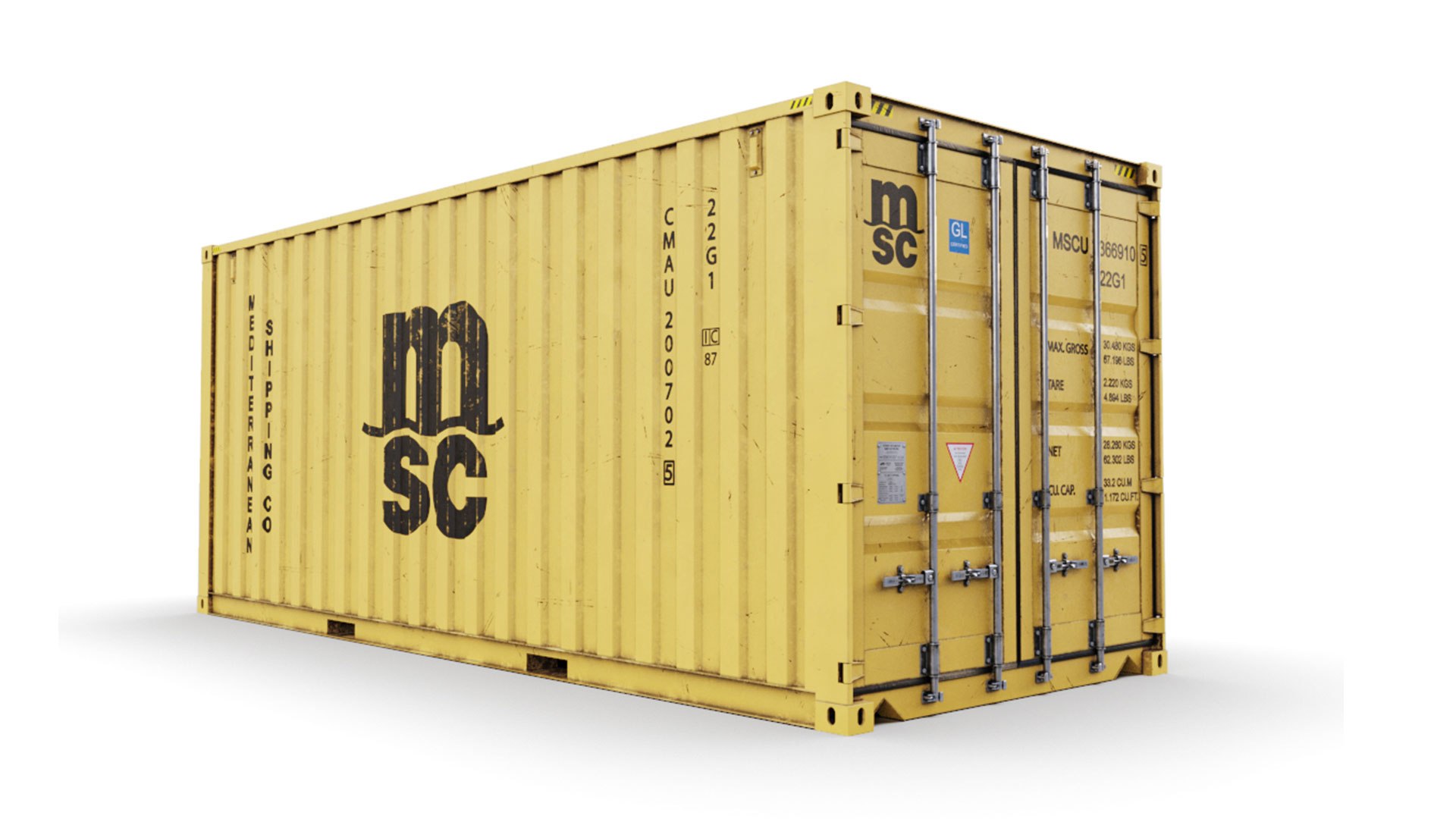 Ship Container Model - TurboSquid 1687432