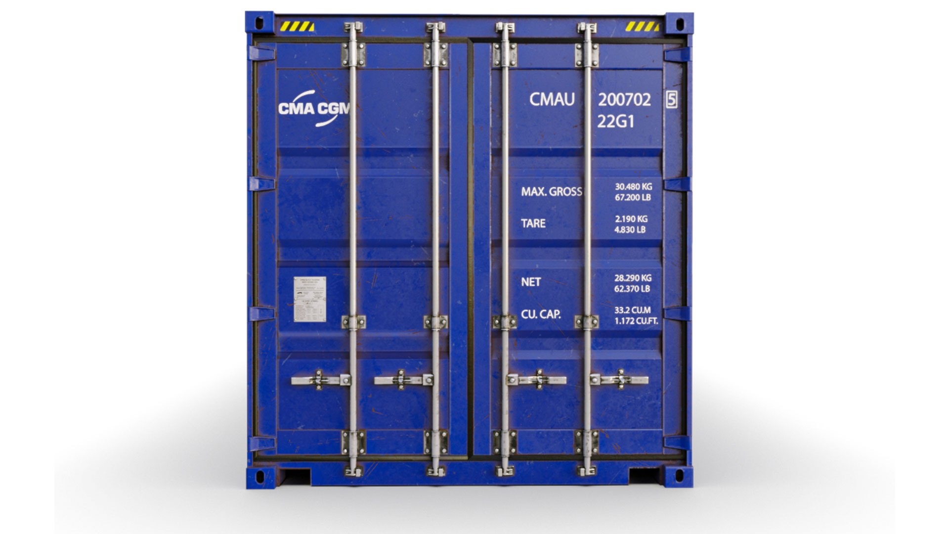 Ship Container Model - TurboSquid 1687432