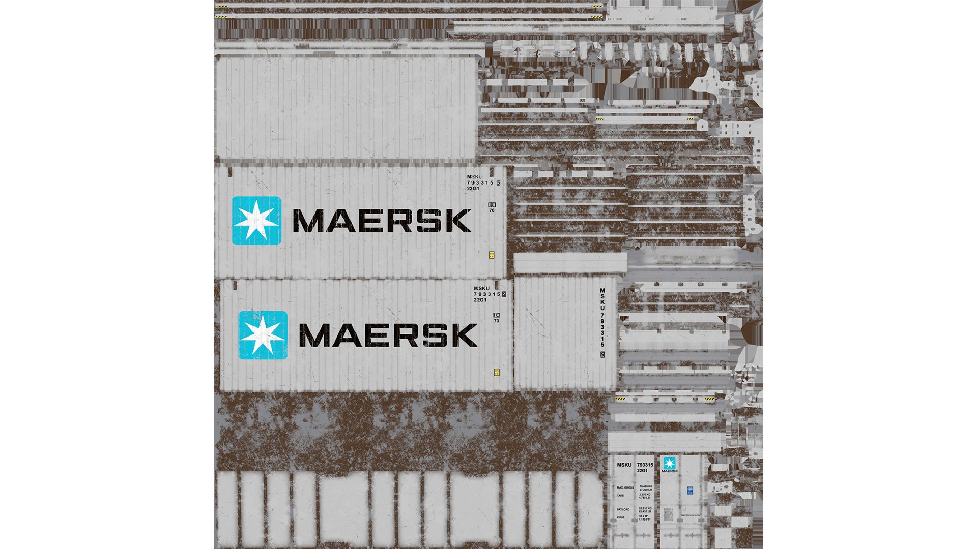Ship Container Model - TurboSquid 1687432