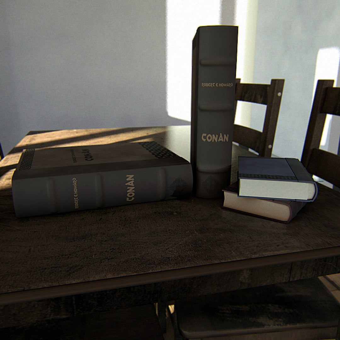 Books Libraries 3d Max