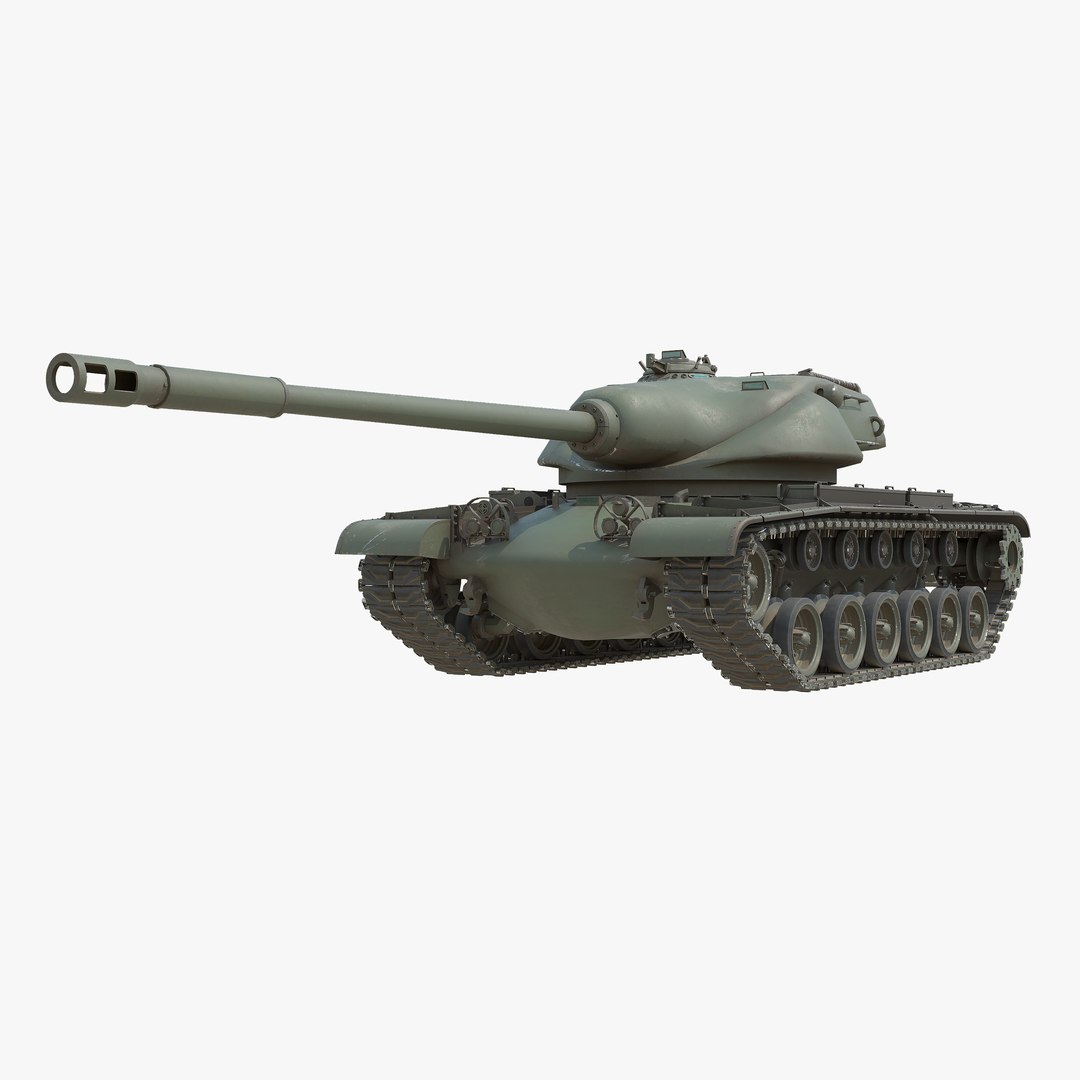 modelo 3d Tanque T54E1 - TurboSquid 1561555