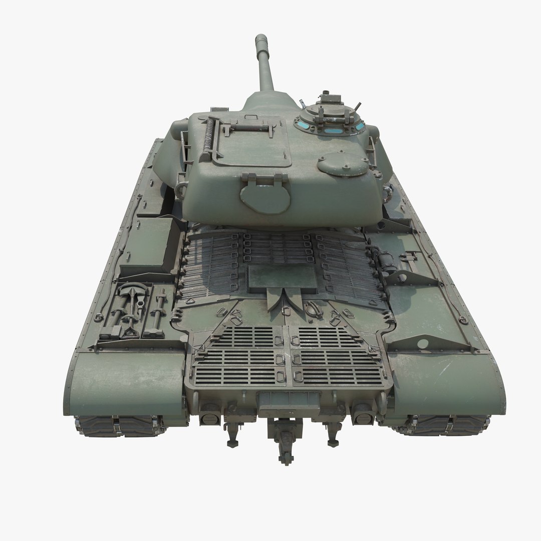 3D model t54e1 tank - TurboSquid 1561555