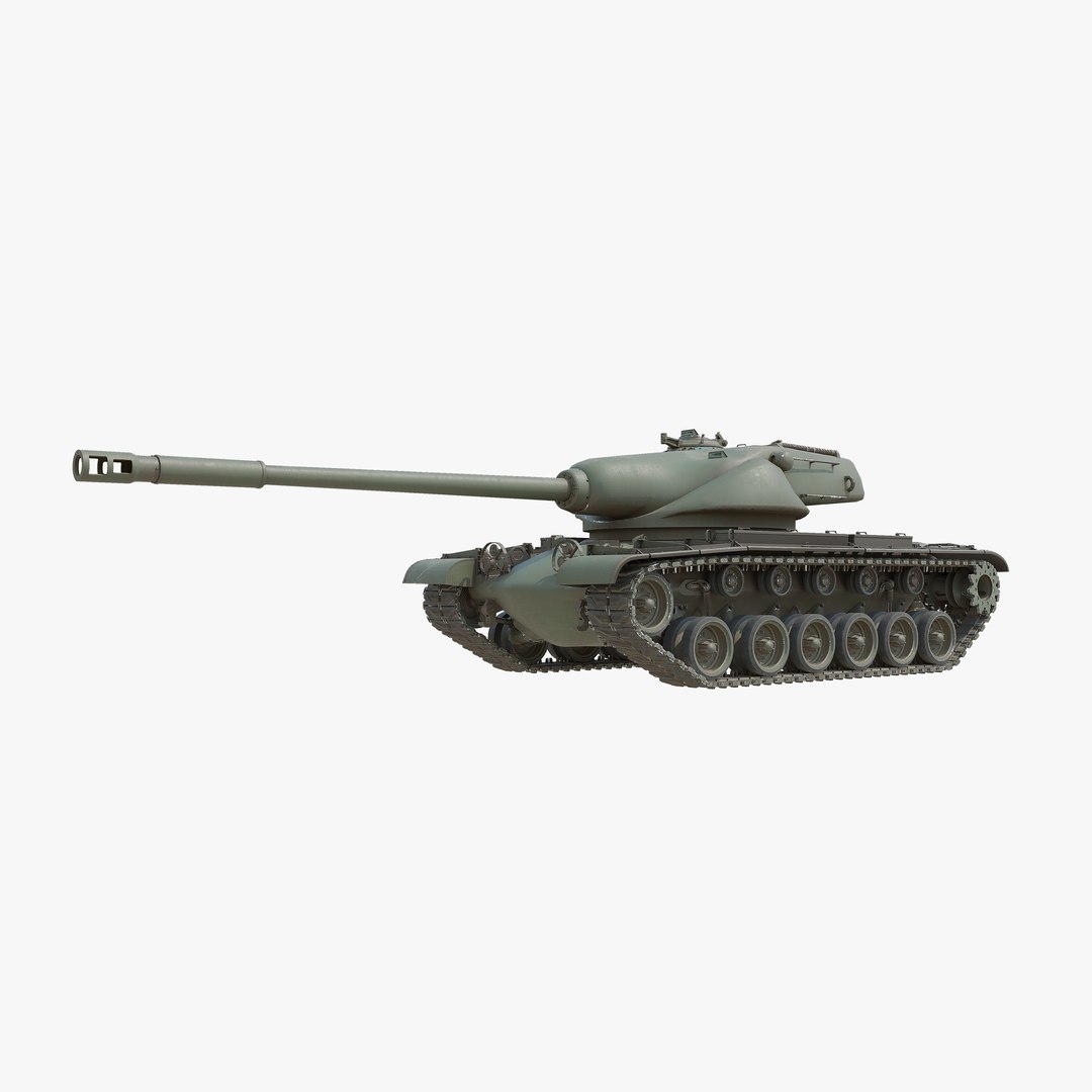 3D Model T54e1 Tank - TurboSquid 1561555