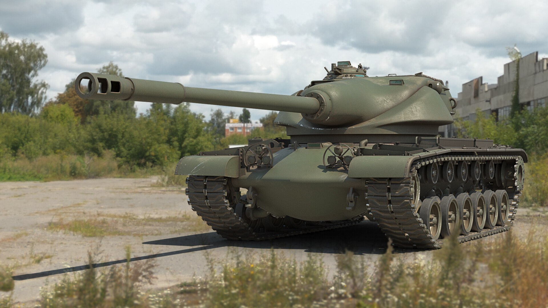 3D Model T54e1 Tank - TurboSquid 1561555