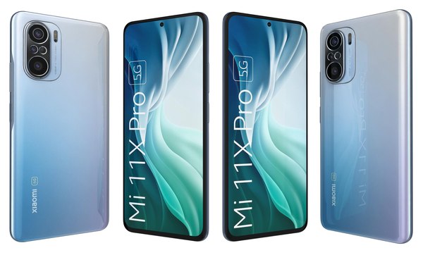 Xiaomi Mi 11X Pro All Colors model - TurboSquid 1844202