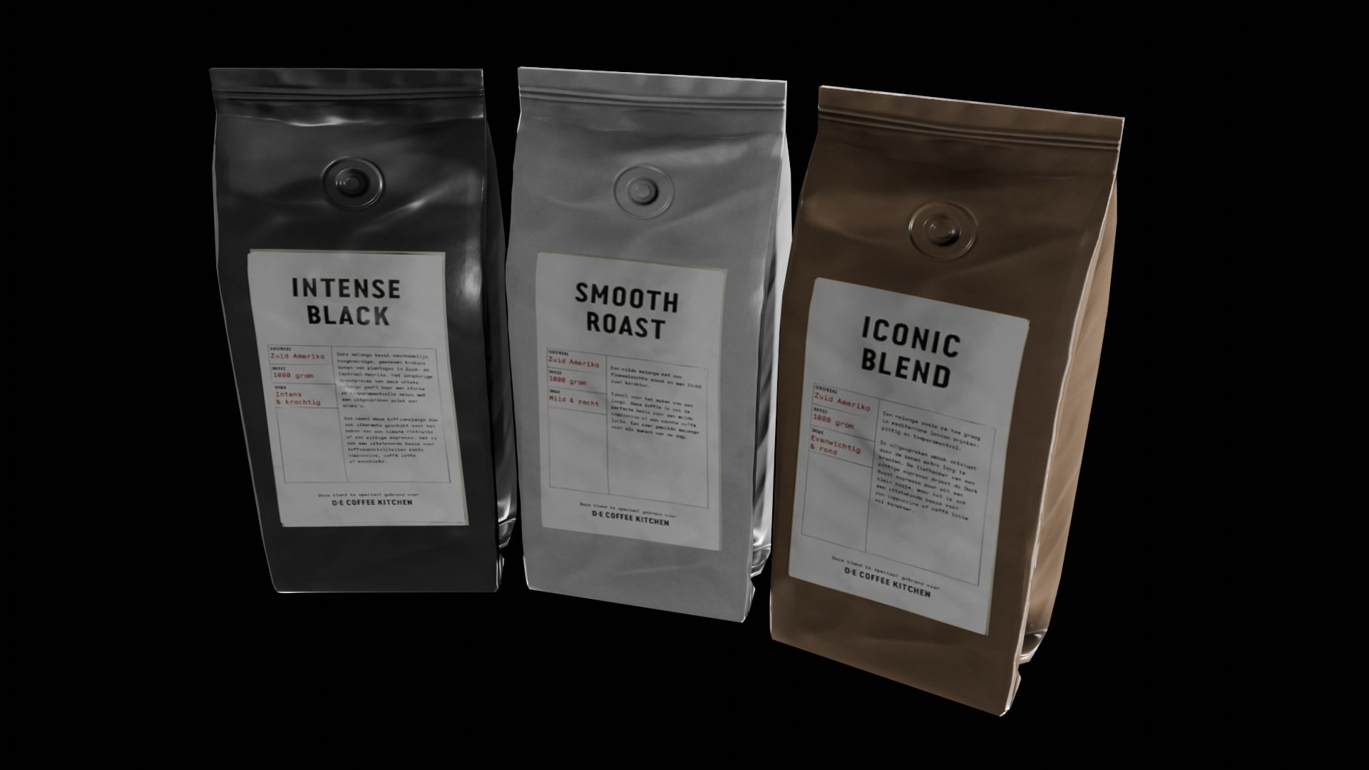 3D CoffeePack Model - TurboSquid 2204665