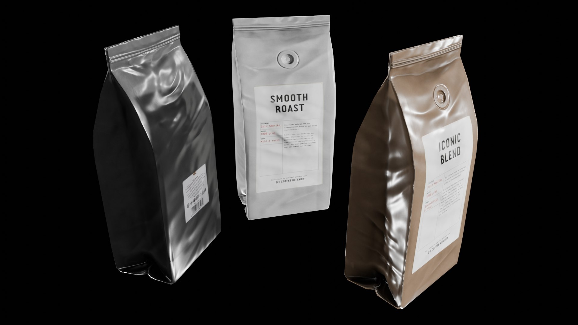 3D CoffeePack Model - TurboSquid 2204665