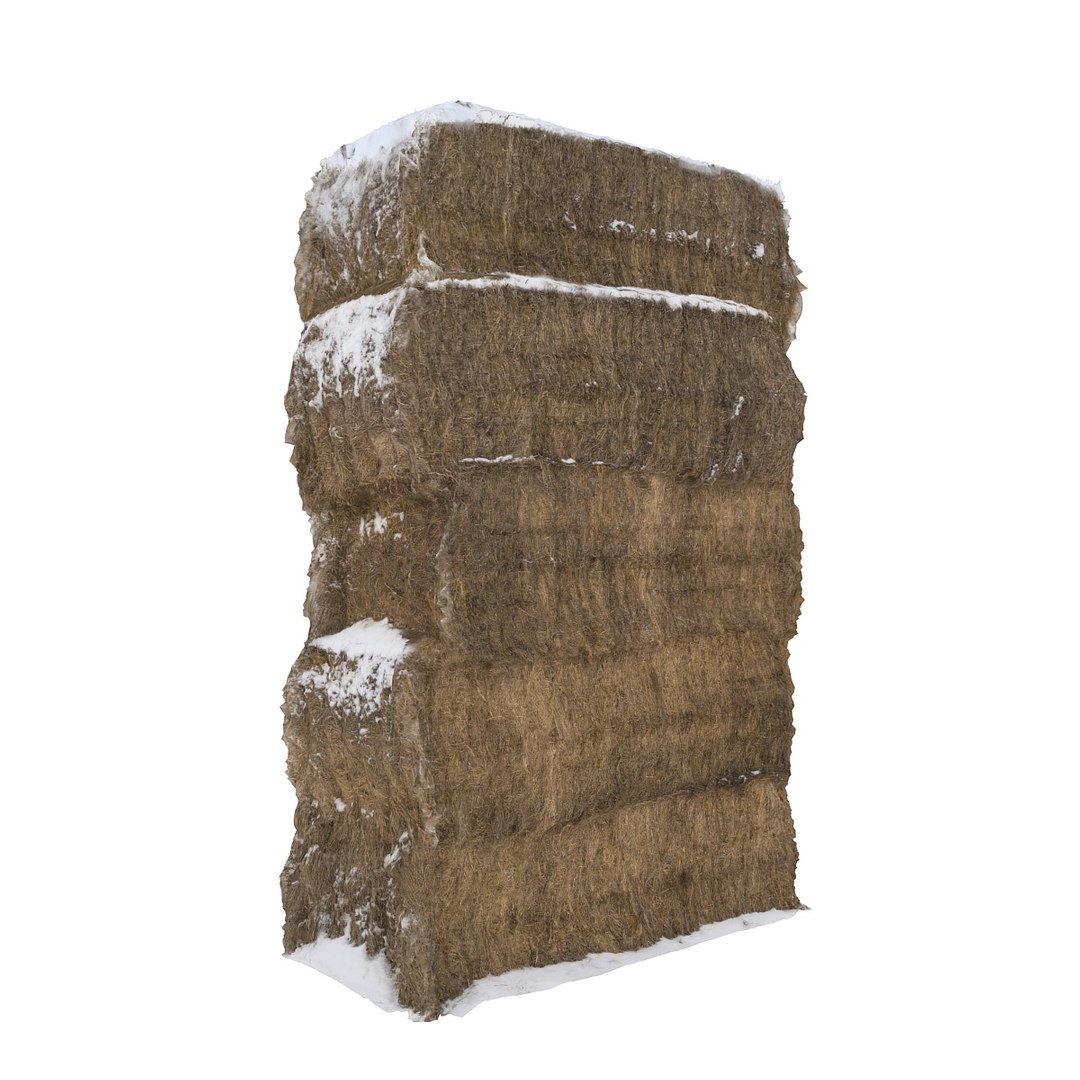 Sheaf Hay 16k 3d Obj