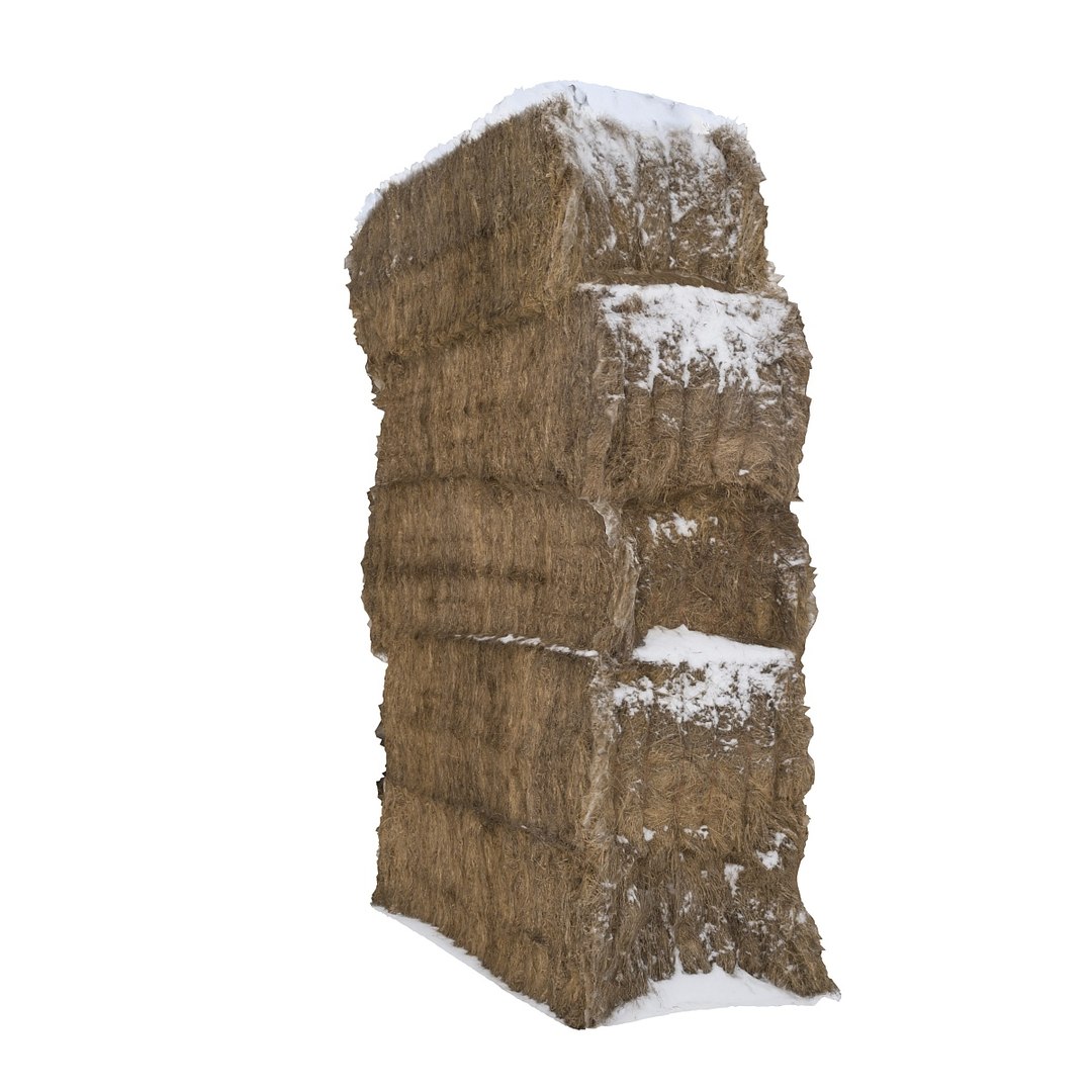 Sheaf Hay 16k 3d Obj
