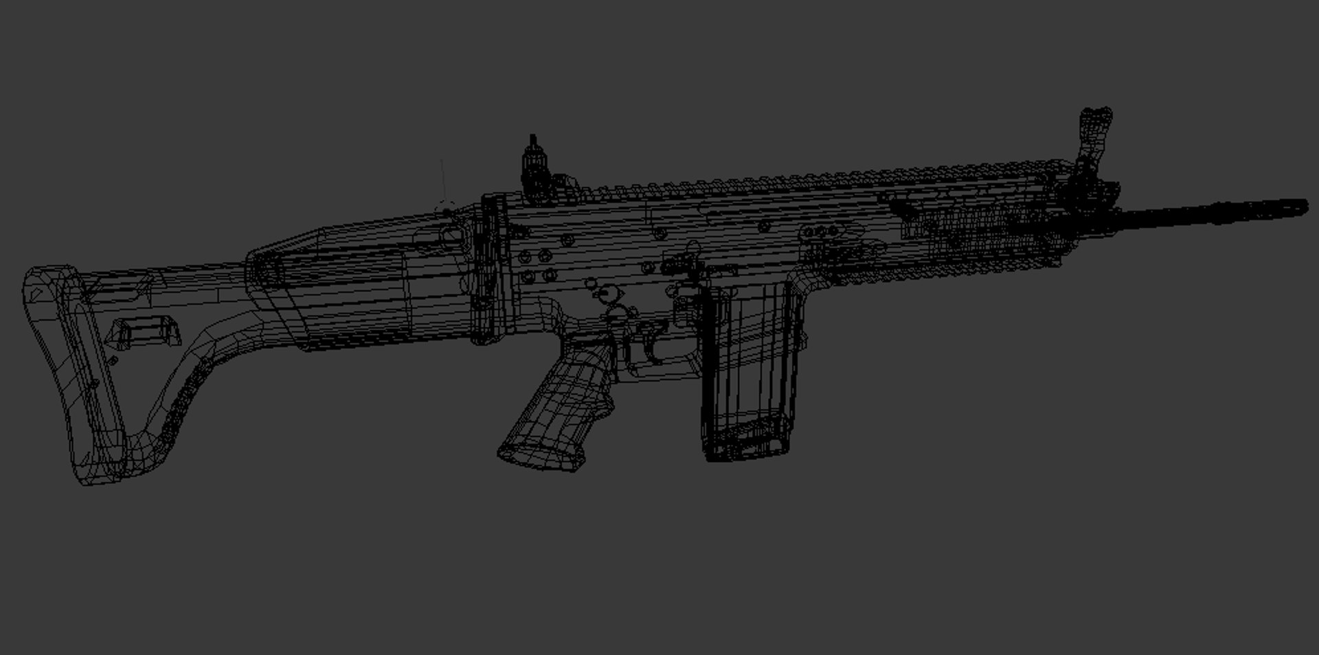 3d scar-h modern