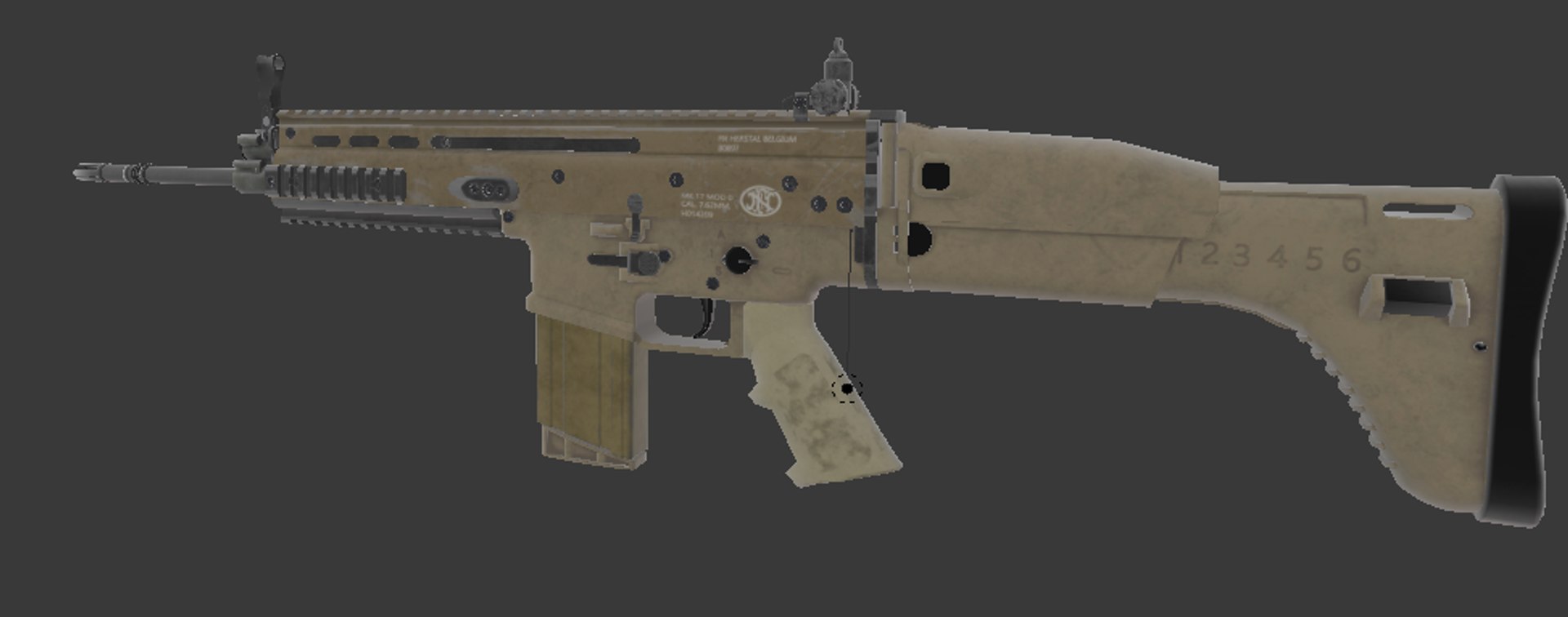 3d scar-h modern