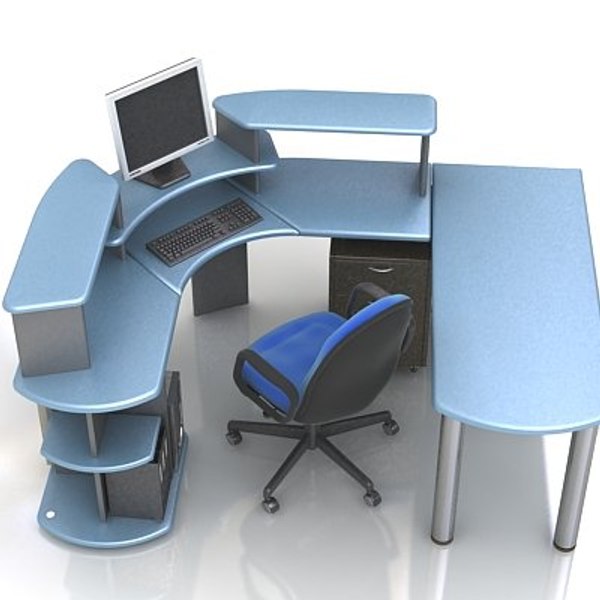 maya workstation chair desk