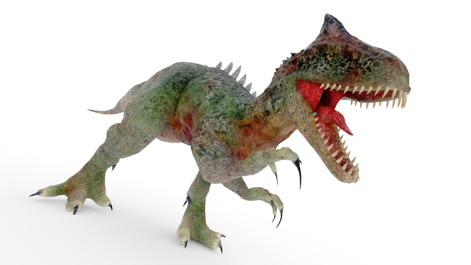Allosaurus Animated 3D Model 3D Model - TurboSquid 2016777