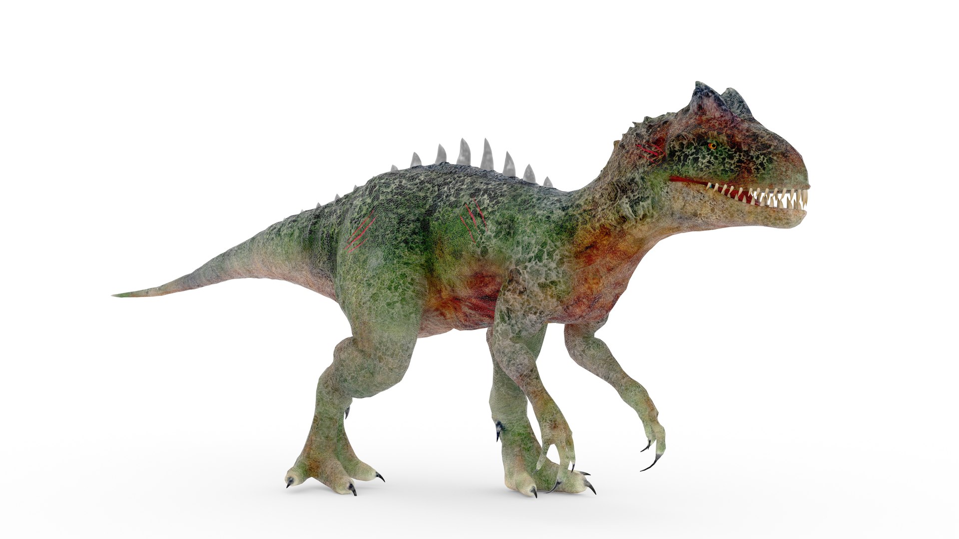 Allosaurus Animated 3D Model 3D Model - TurboSquid 2016777