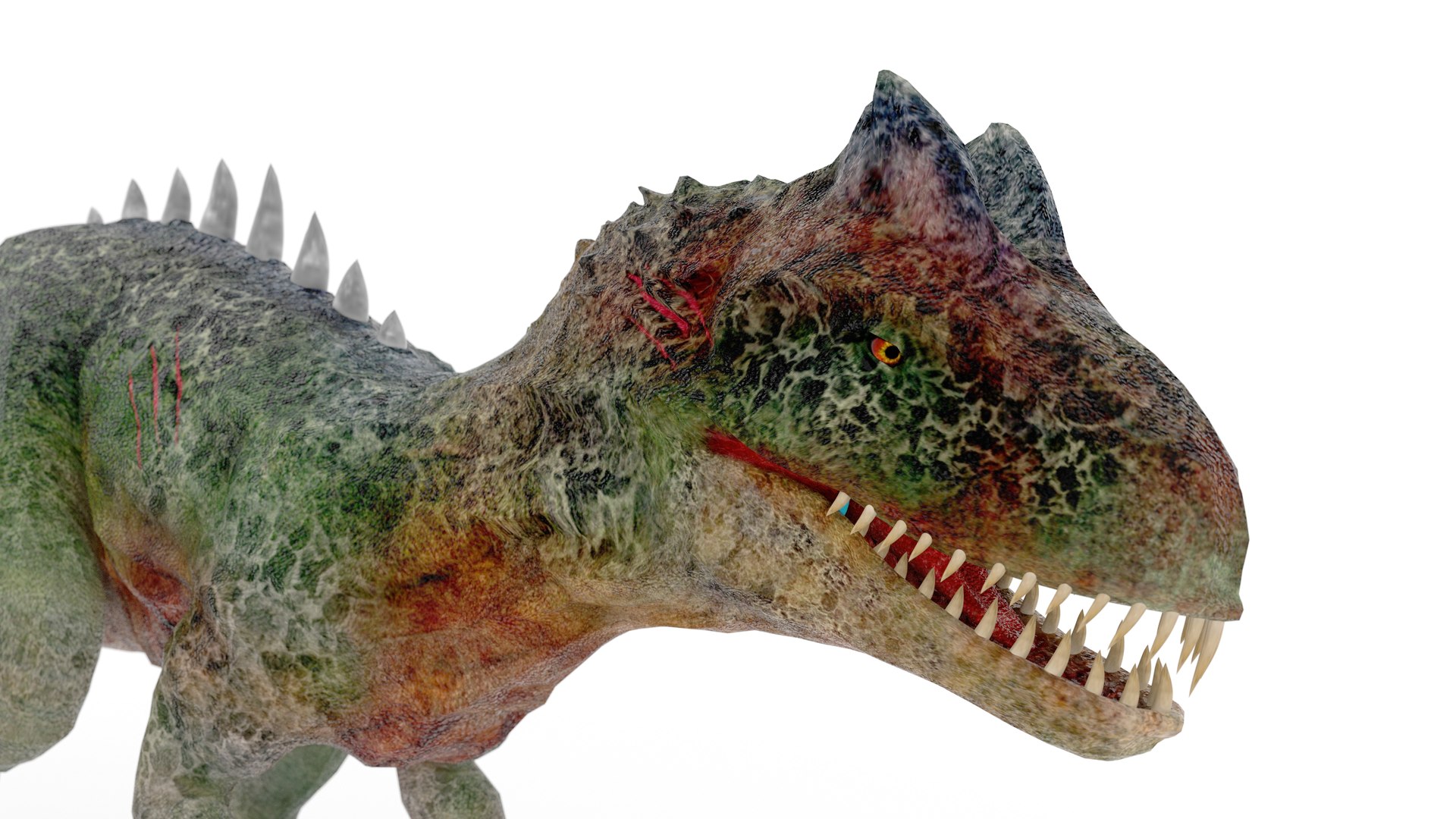 Allosaurus Animated 3D Model 3D Model - TurboSquid 2016777