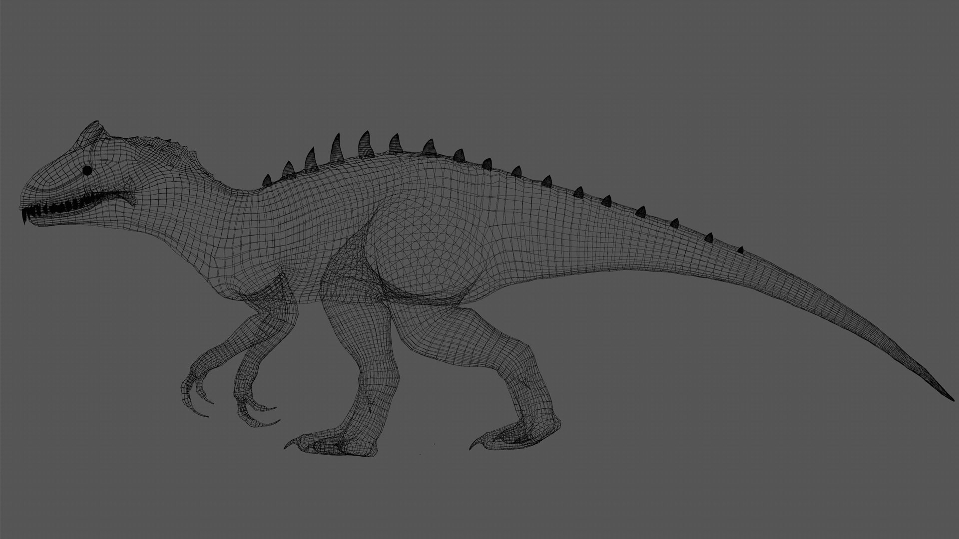 Allosaurus Animated 3D Model 3D Model - TurboSquid 2016777