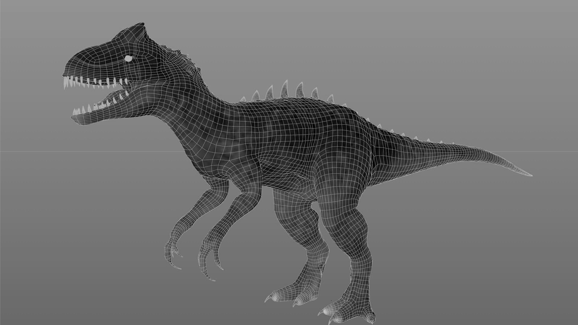 Allosaurus Animated 3D Model 3D Model - TurboSquid 2016777