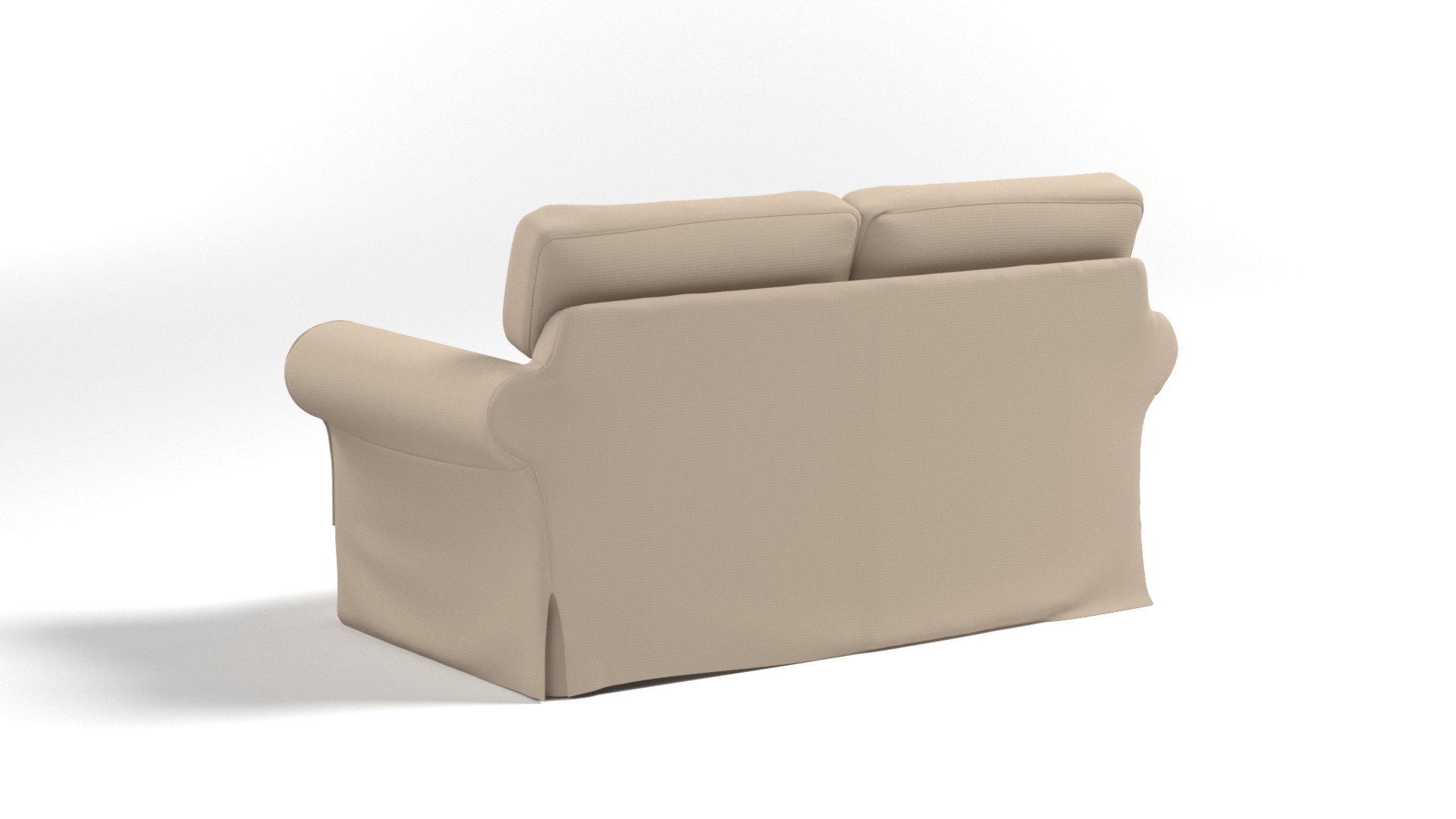 Ikea Ektorp Sofa 2 Seat 3D Model - TurboSquid 2162733