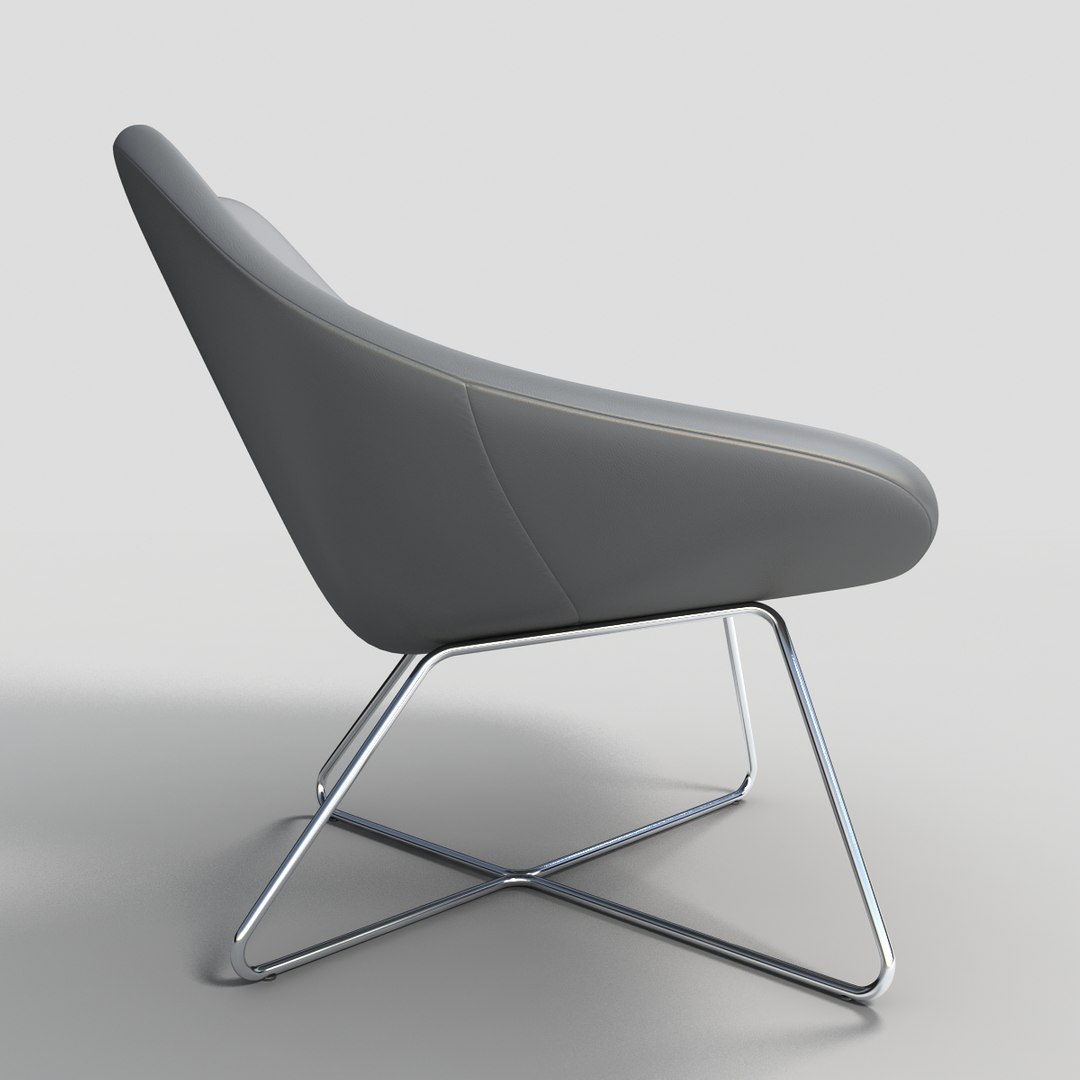max allermuir open lounge chair
