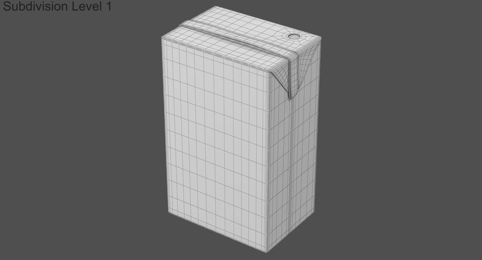 3d model juice packaging 1