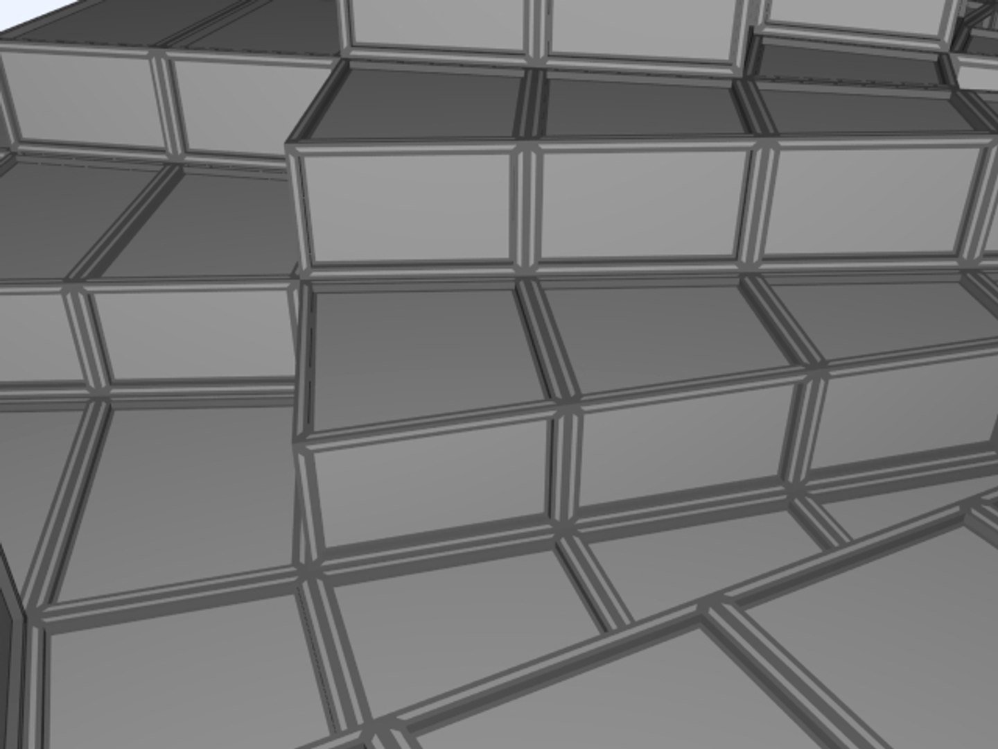 3ds max glass house structure