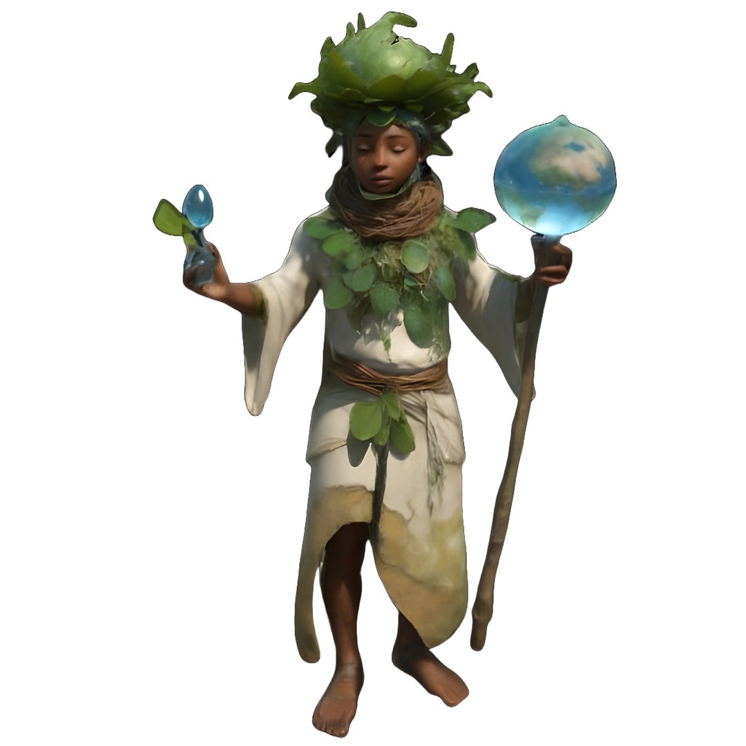 3D Mystic Realms Collection - Fantasy Characters And Elemental Golem ...