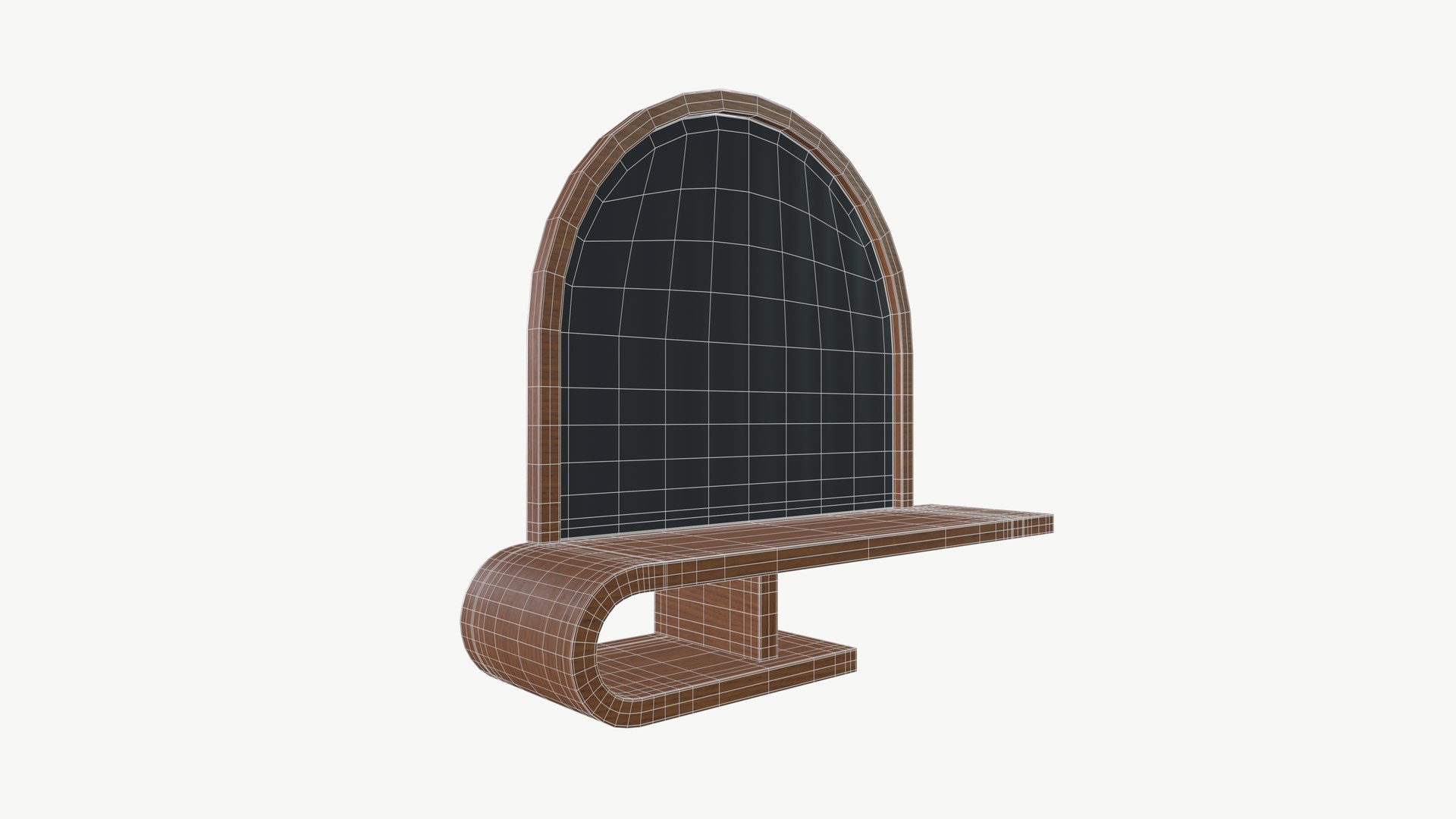 3D Wall Mirror Model - TurboSquid 2319458