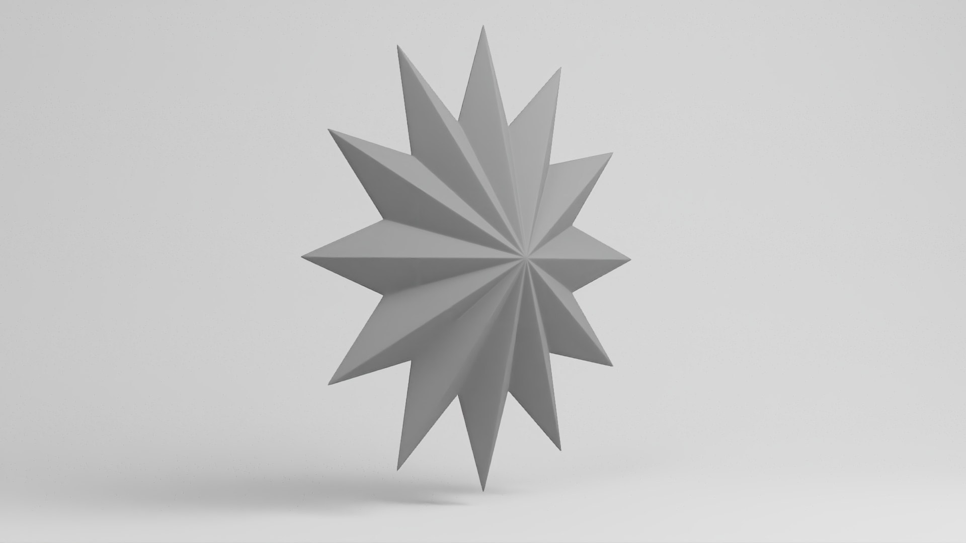 Star Simple 12 Pointed Cartoon Icon Symbol 3D Model - TurboSquid 2178432