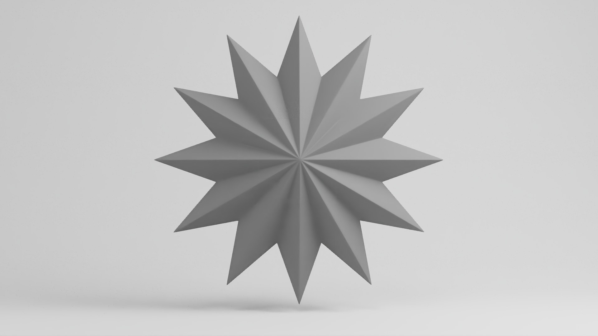 Star Simple 12 Pointed Cartoon Icon Symbol 3D Model - TurboSquid 2178432