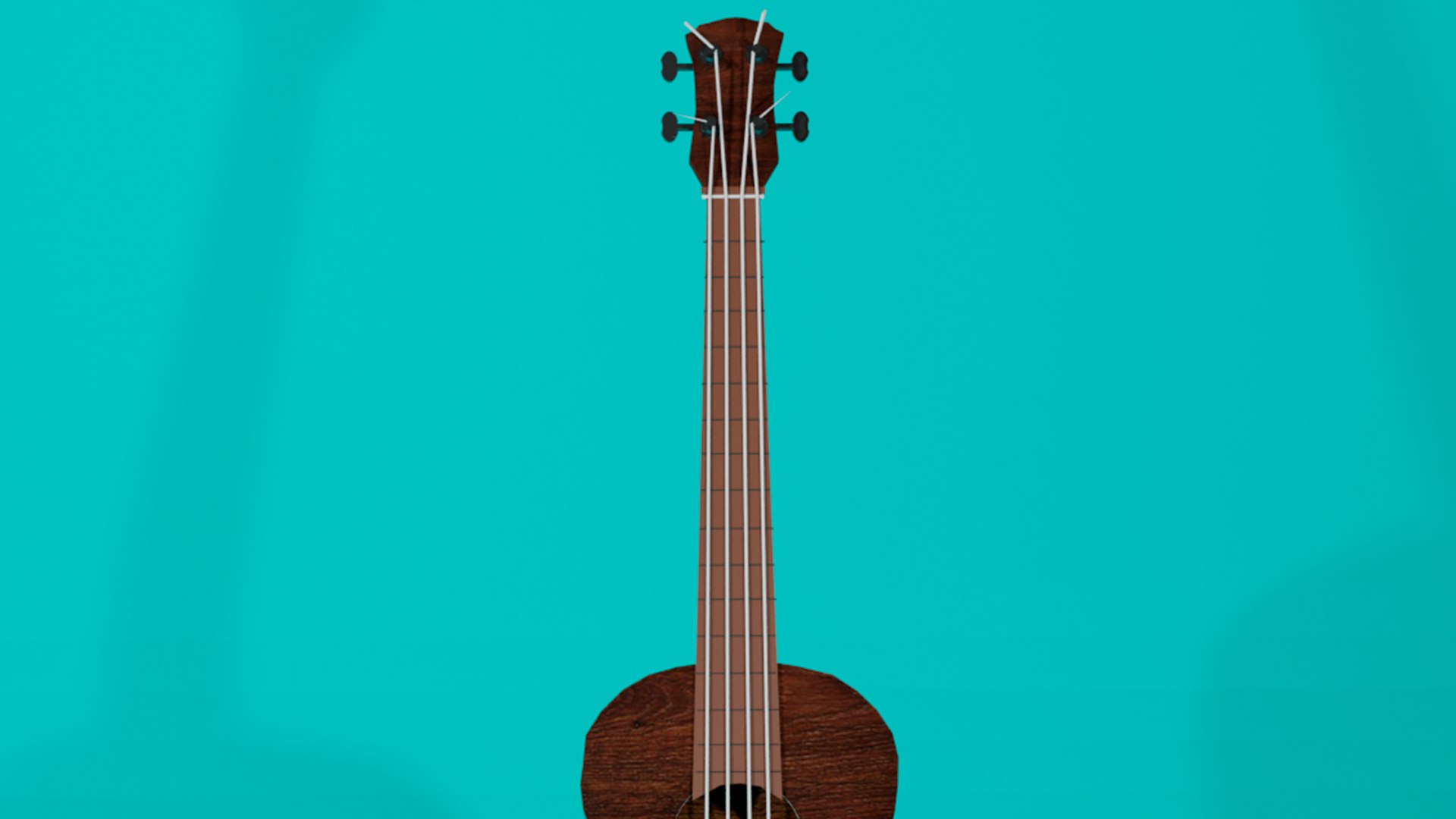 3D Ukelele Low Poly Game Ready - TurboSquid 1965974