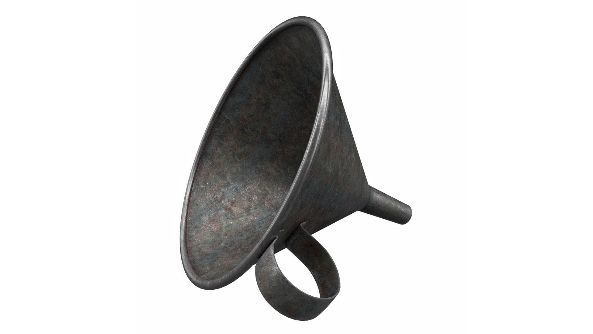 Funnel metal 3D model - TurboSquid 1666474