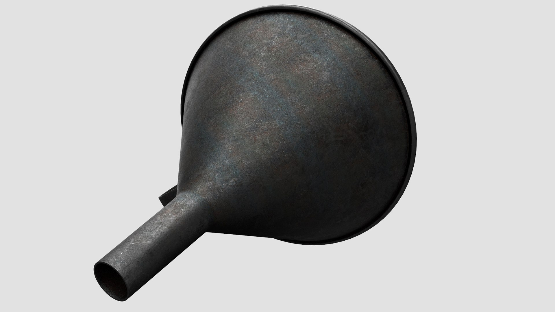 Funnel metal 3D model - TurboSquid 1666474