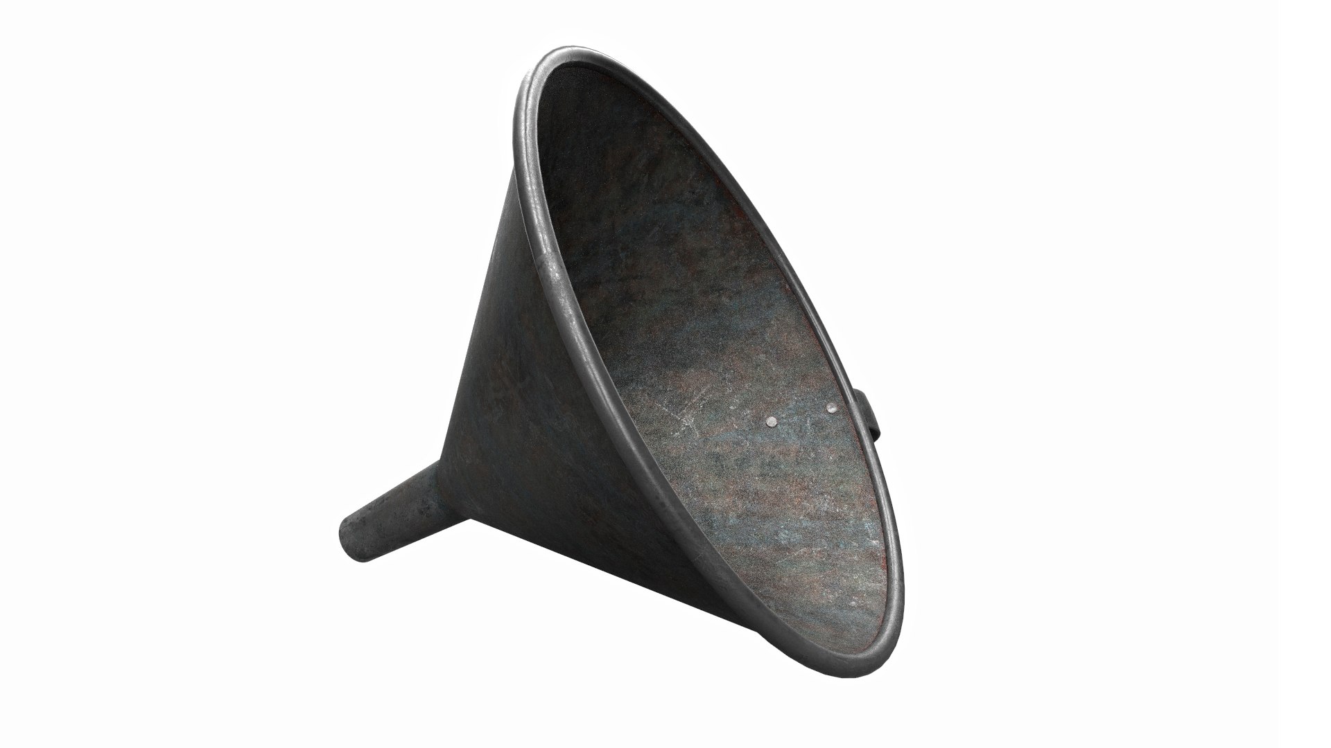 Funnel metal 3D model - TurboSquid 1666474
