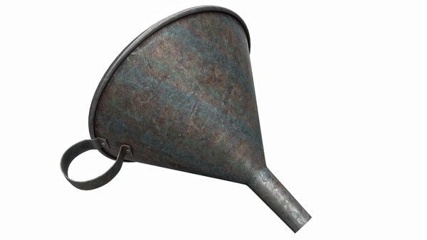 Funnel metal 3D model - TurboSquid 1666474