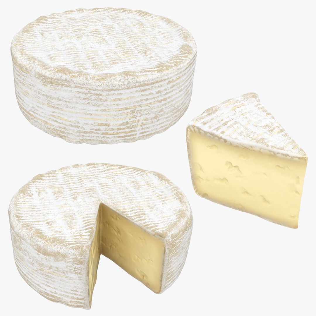 3D Brie Cheese Collection - TurboSquid 2007845