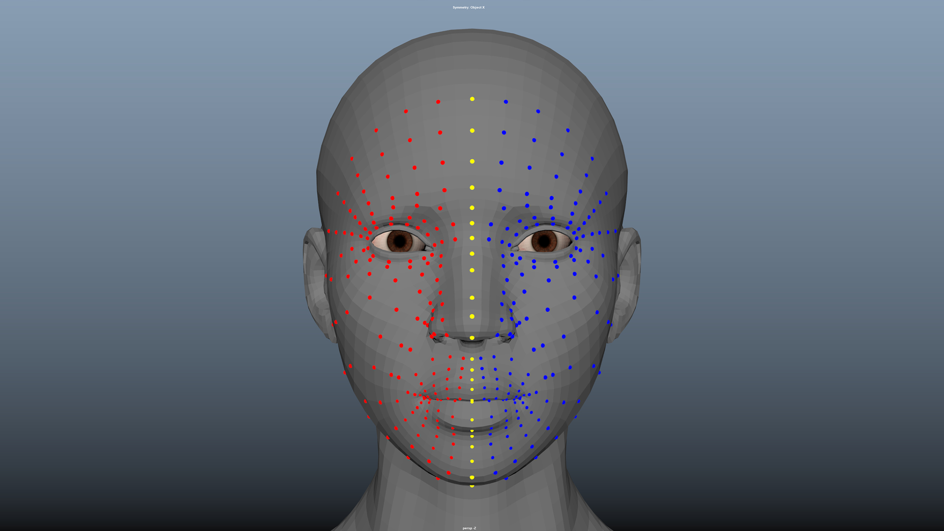 modelo 3d Cinematic Female 002 - Advanced Body Rig - Face Rig - GUI ...