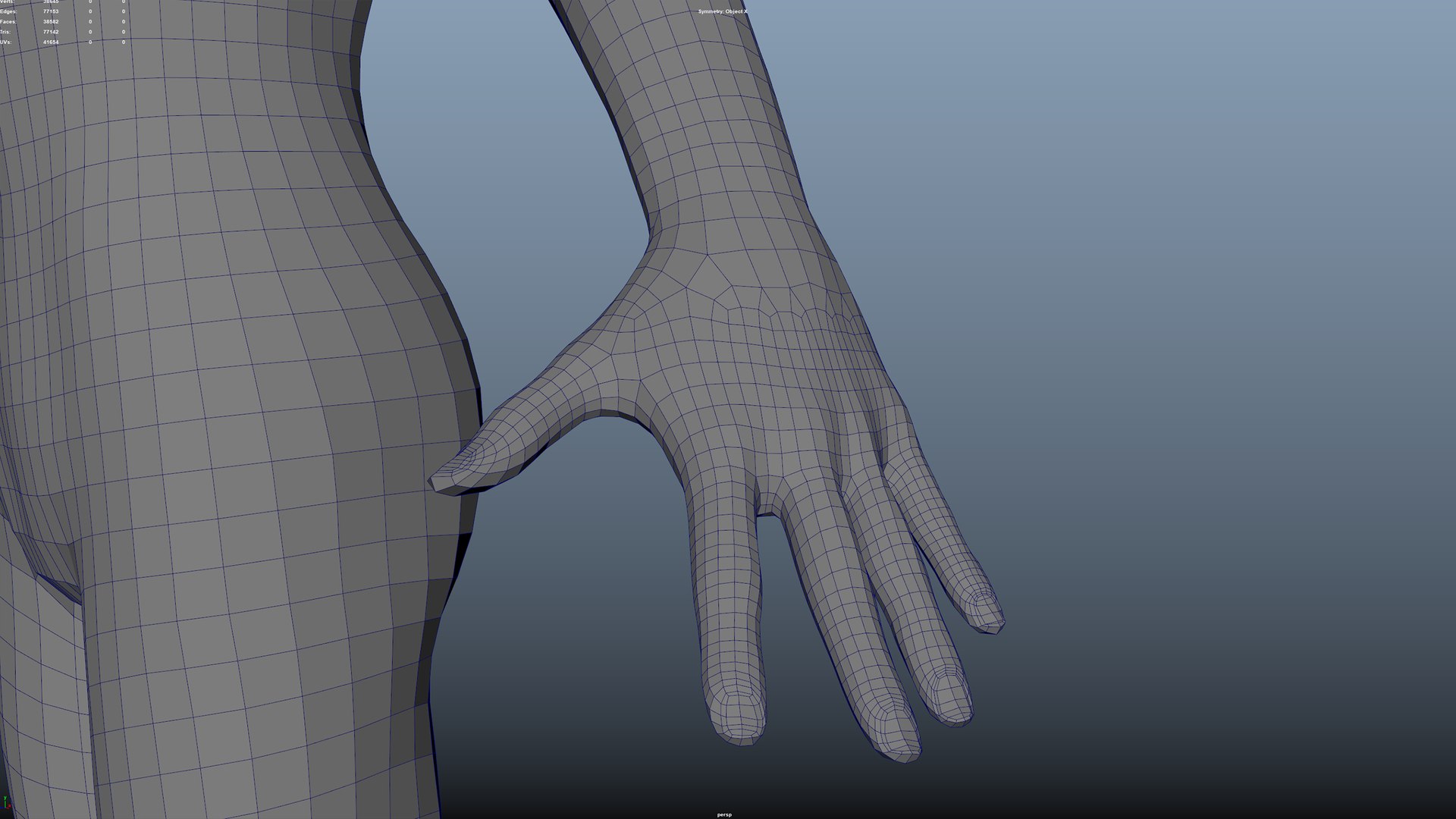 3D female character rig face model - TurboSquid 1409313