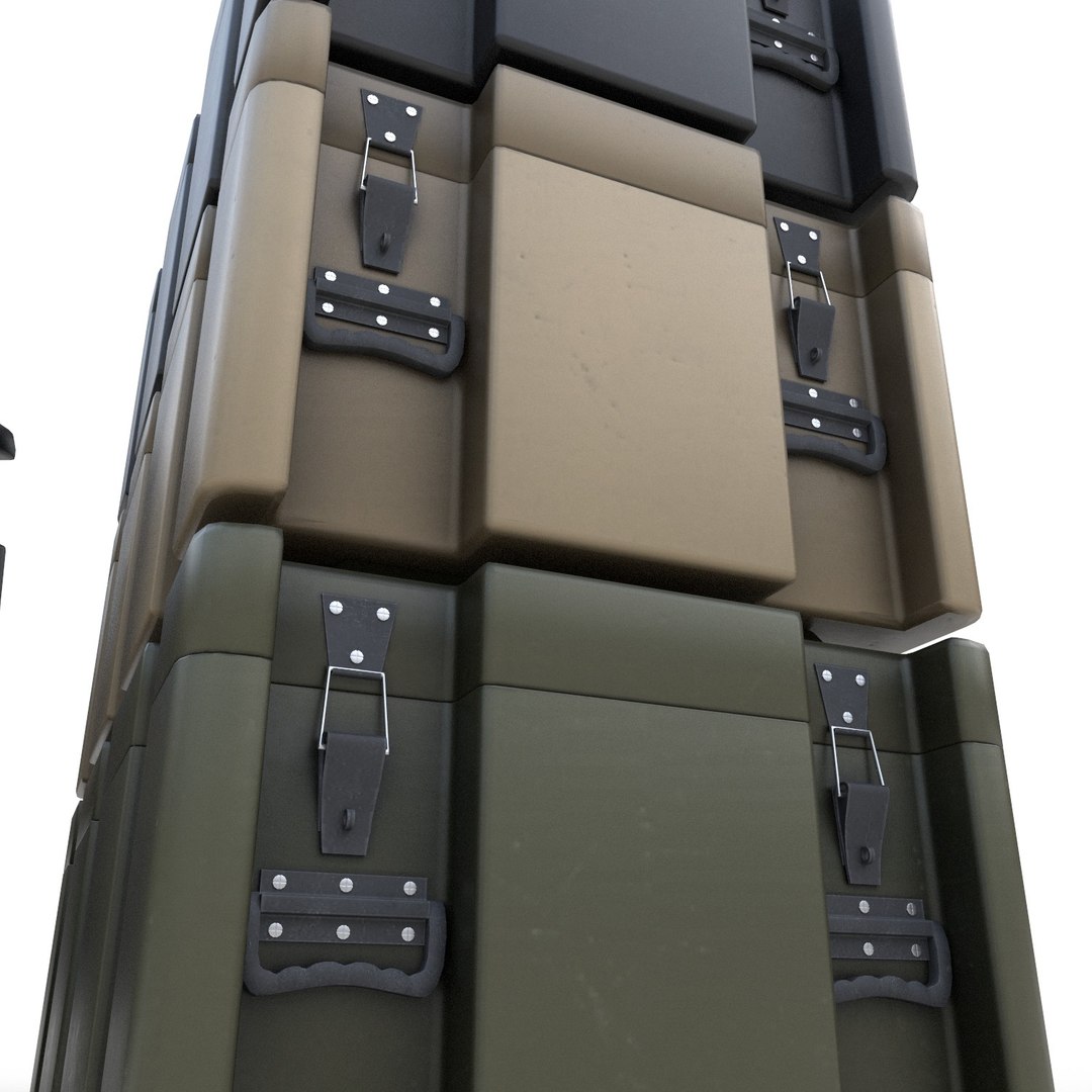 3D Military Crate - TurboSquid 1591796