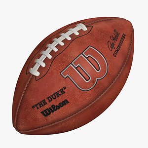 Realistic Wilson GST PRIME American Football Ball 8K 3D - TurboSquid ...