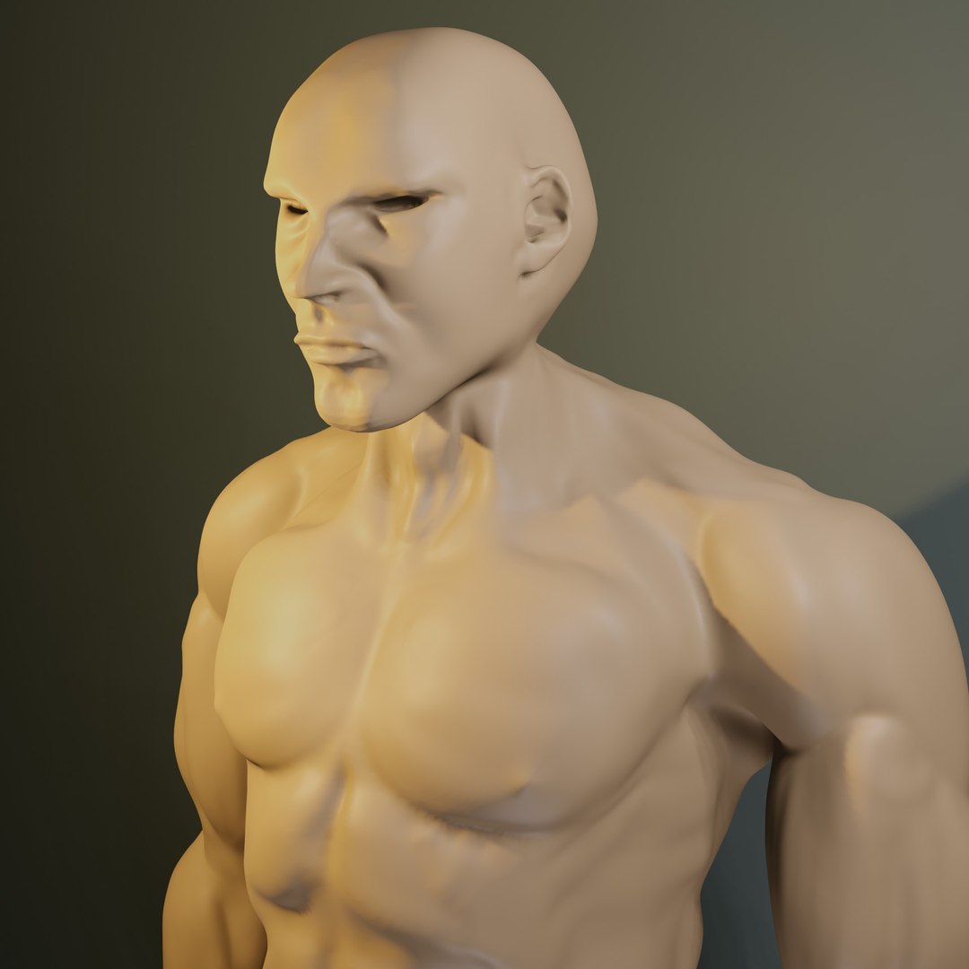 3D REALISTIC HUMAN BASEMESH - TurboSquid 2051233