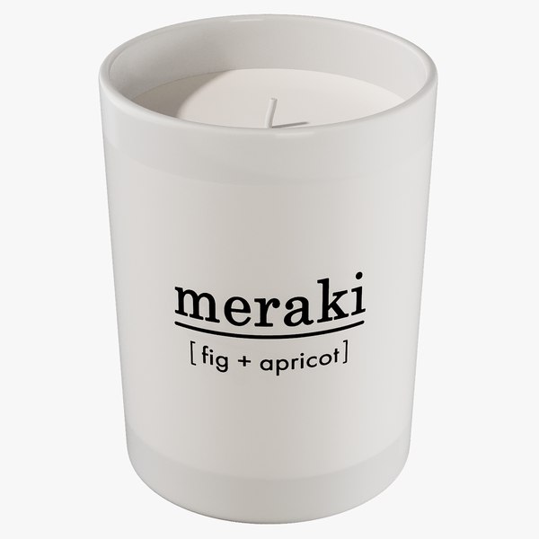 modelo 3d Vela Perfumada Meraki - TurboSquid 1452292
