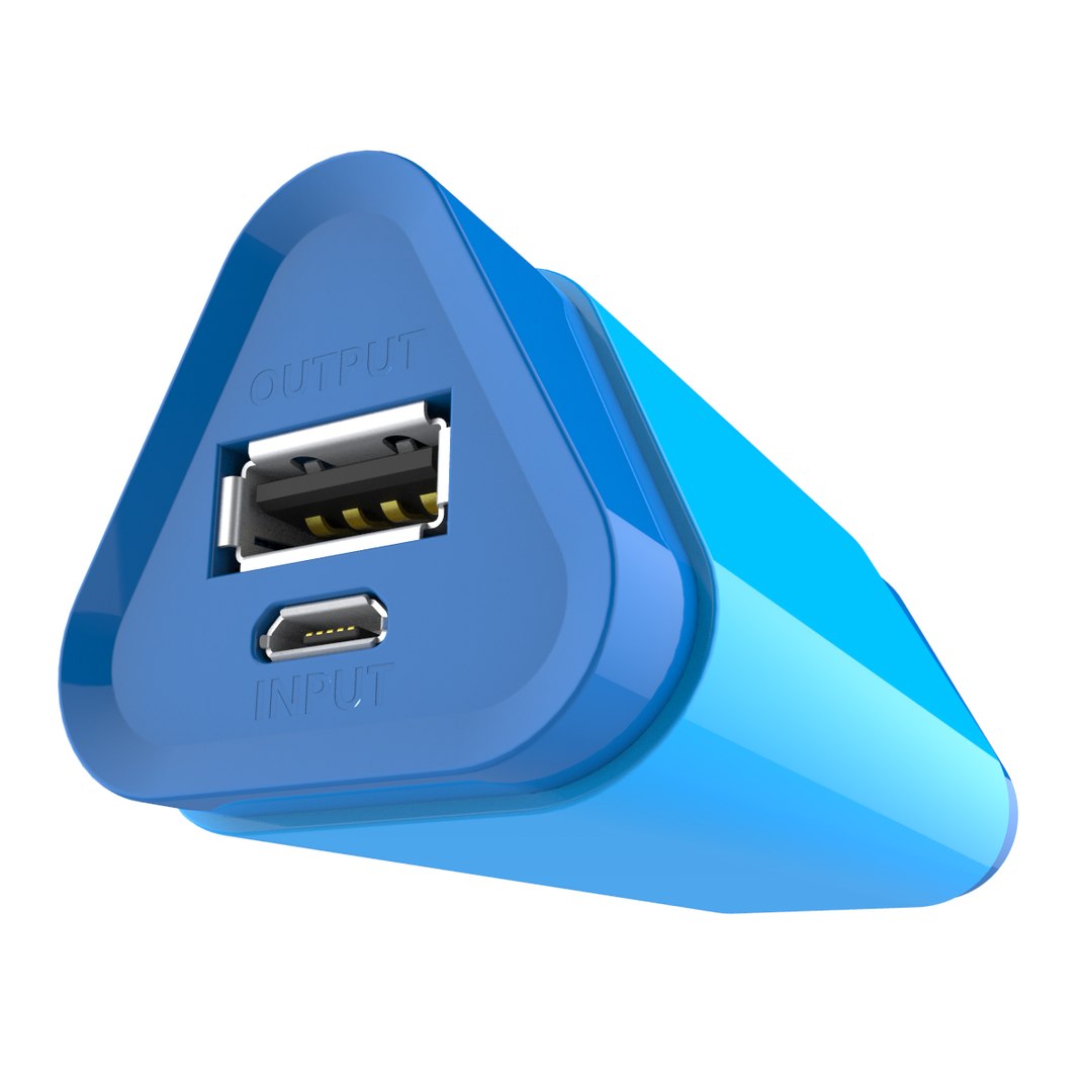 3d model of powerbank power bank