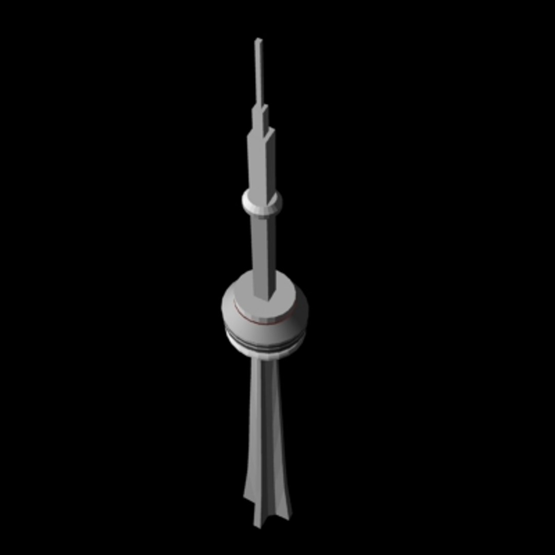 3d Model Cn Tower Toronto